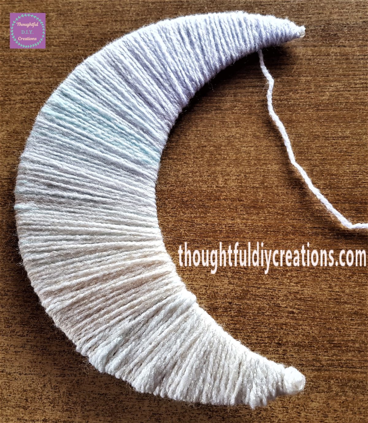 D.I.Y. Moon & Stars Home Decor - thoughtfuldiycreations Nursery Decor.