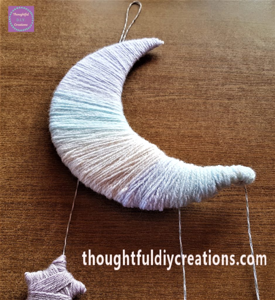 D.I.Y. Moon & Stars Home Decor - thoughtfuldiycreations Nursery Decor.