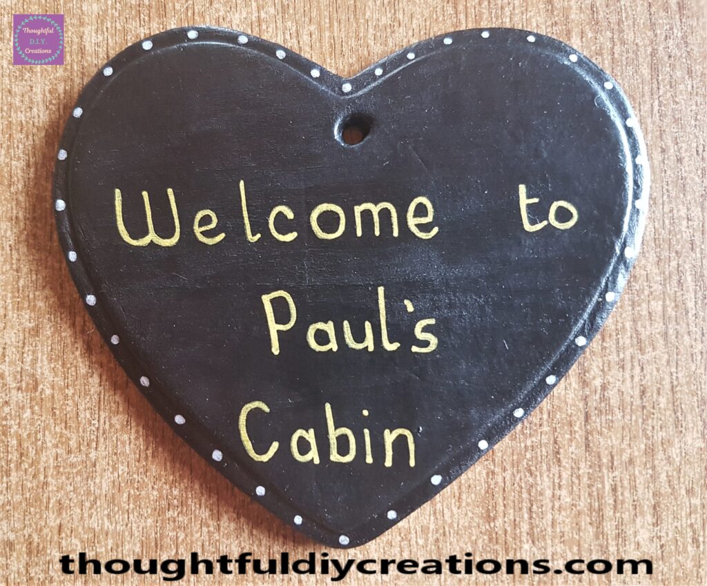 Clay Heart Tutorial - thoughtfuldiycreations D.I.Y. Home Decor Gift Idea