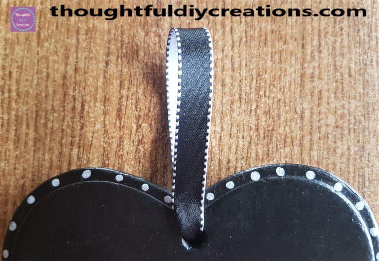 Clay Heart Tutorial - thoughtfuldiycreations D.I.Y. Home Decor Gift Idea